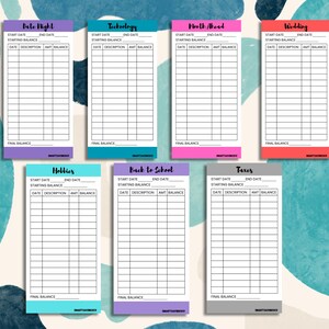 Mega Bundle A6 Finance Tracker Printables for Smart Savers Savings ...