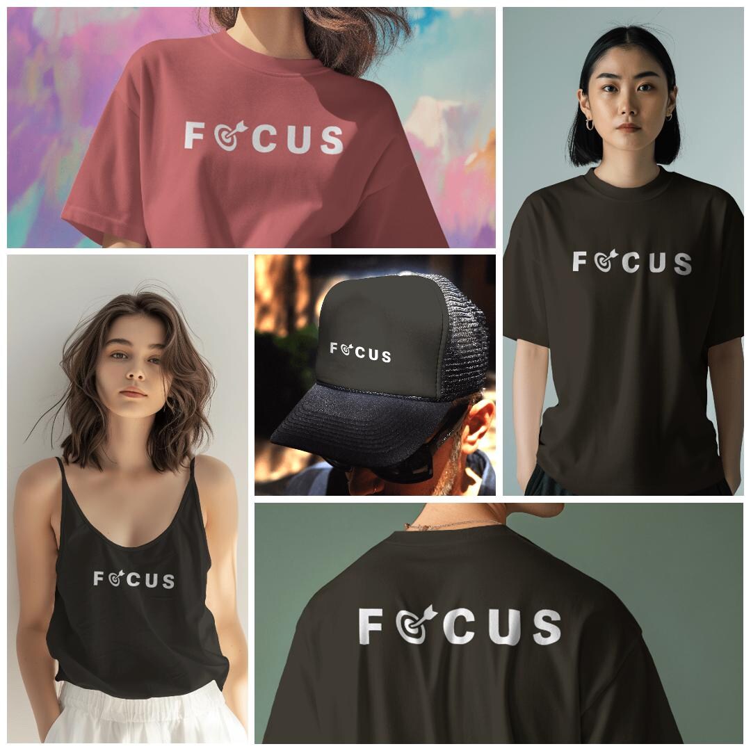 Focus Motivational Aesthetic, Focus Pdf Design, Focus Design for T ...