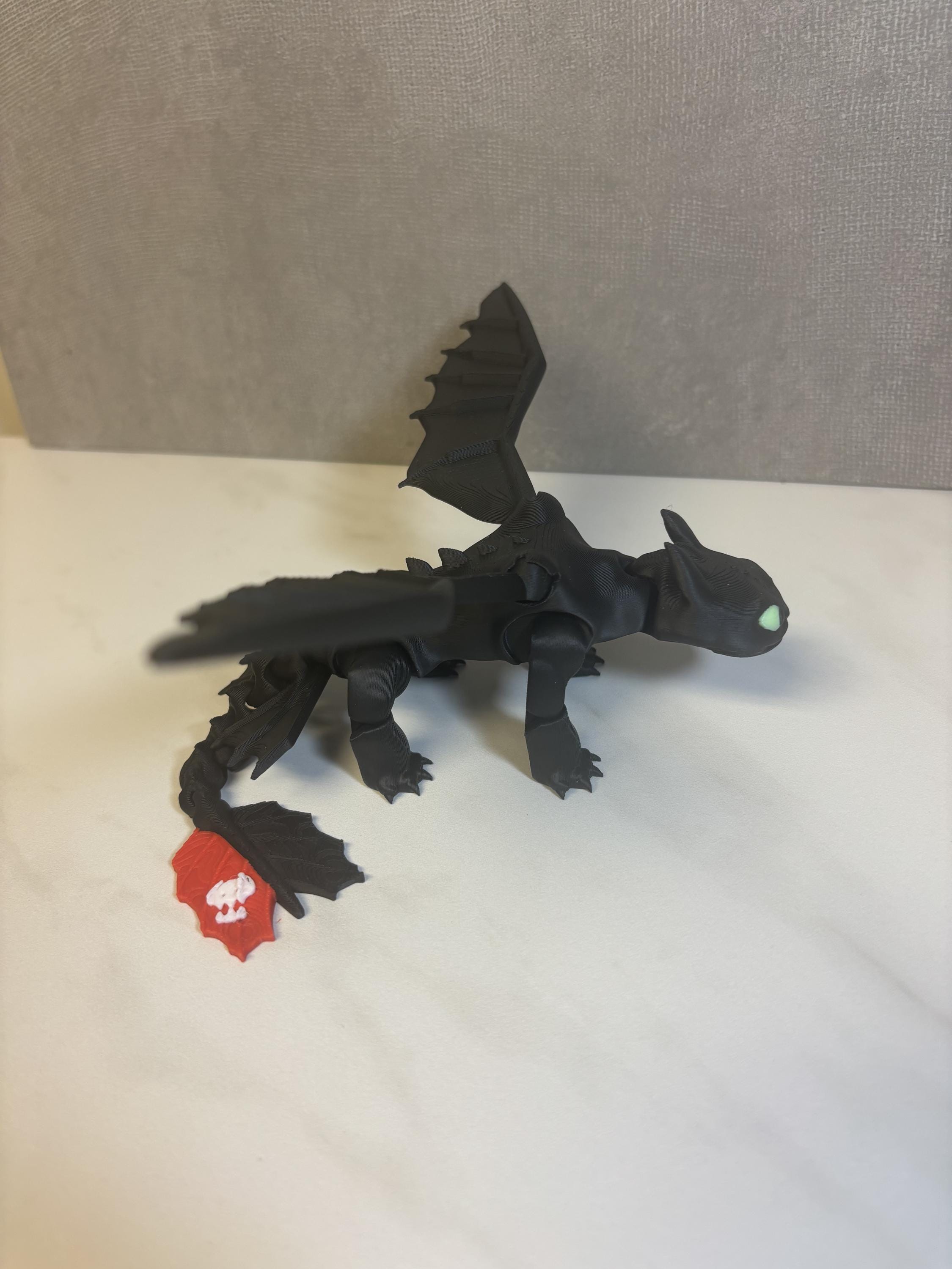 Articulated Toothless Toy/figurine - Etsy
