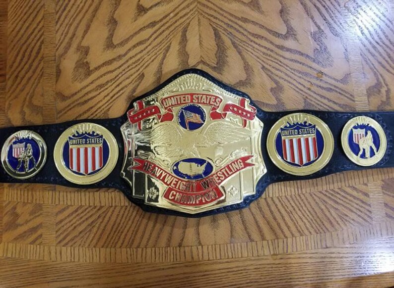 NWA United States Heavyweight Wrestling Champion Belt / for All Clubs ...