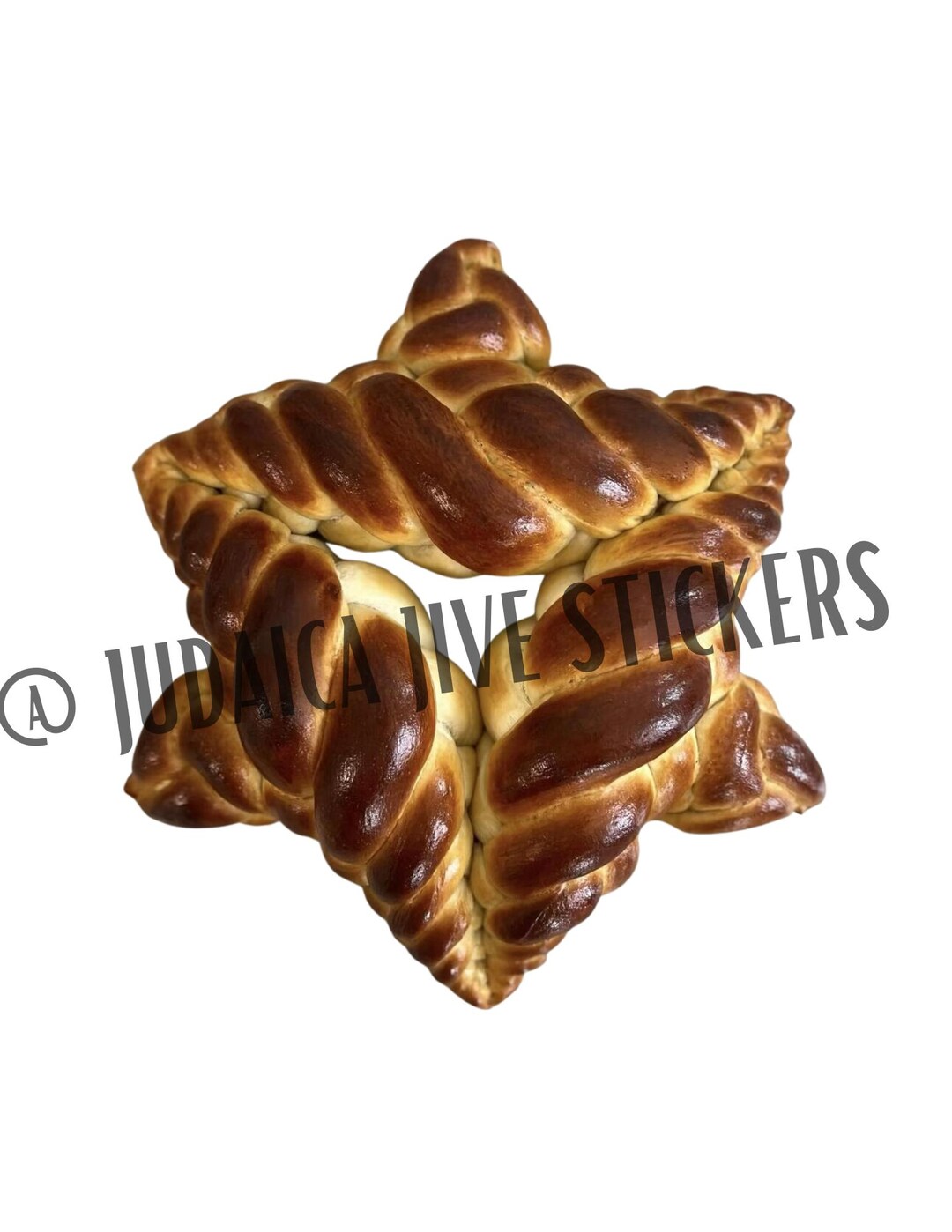 Challah Magen David Sticker - Etsy