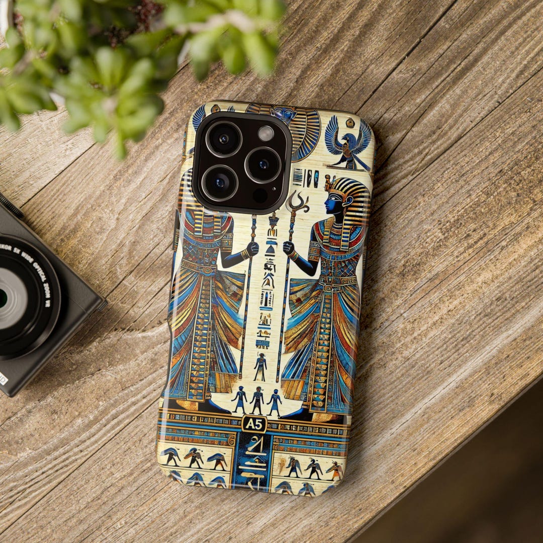 Egyptian Pharaoh Phone Case, Egyptian Art iPhone Case, Unique Phone ...