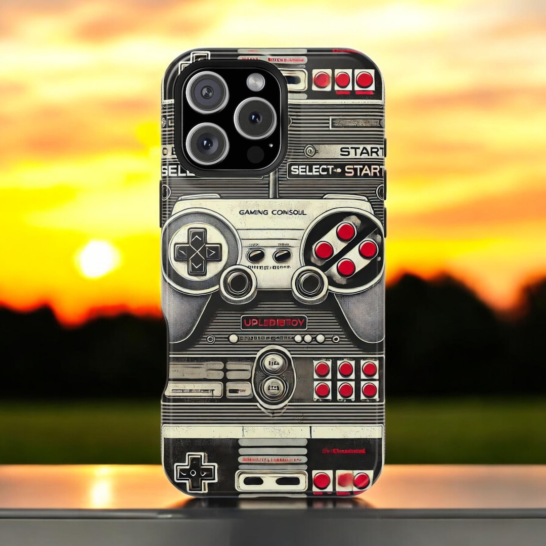Retro Gaming Console Phone Case | Vintage Controller iPhone Cover ...