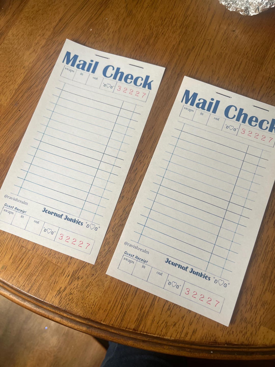 Mail Check Printable - Etsy