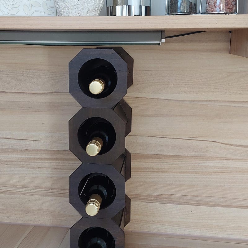 Kitchen Wine Rack - Etsy
