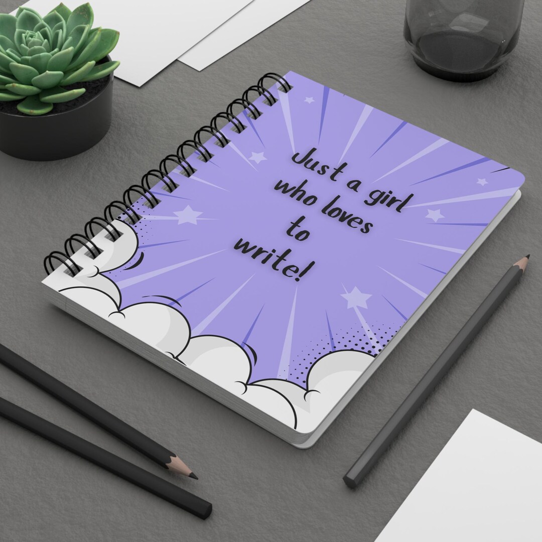 Tween Girl Spiral Journal, Fun Writing Diary - Etsy UK