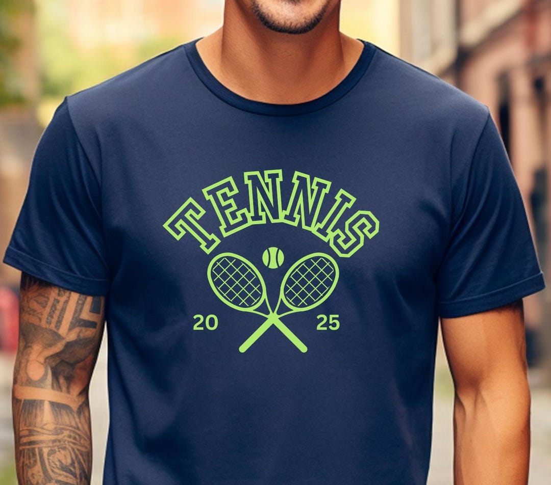 2025 Tennis tee Shirt, Perfect for Sports Lovers, Gift for Players ...