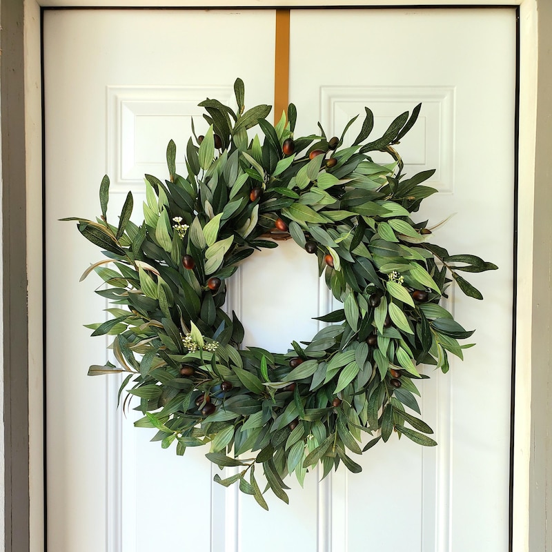 Olive Wreath - Etsy
