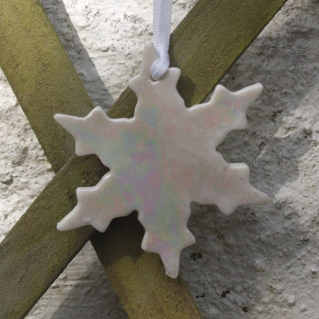 Snowflake Decoration - Stocking Filler - Snowflake Ornament - Christmas ...