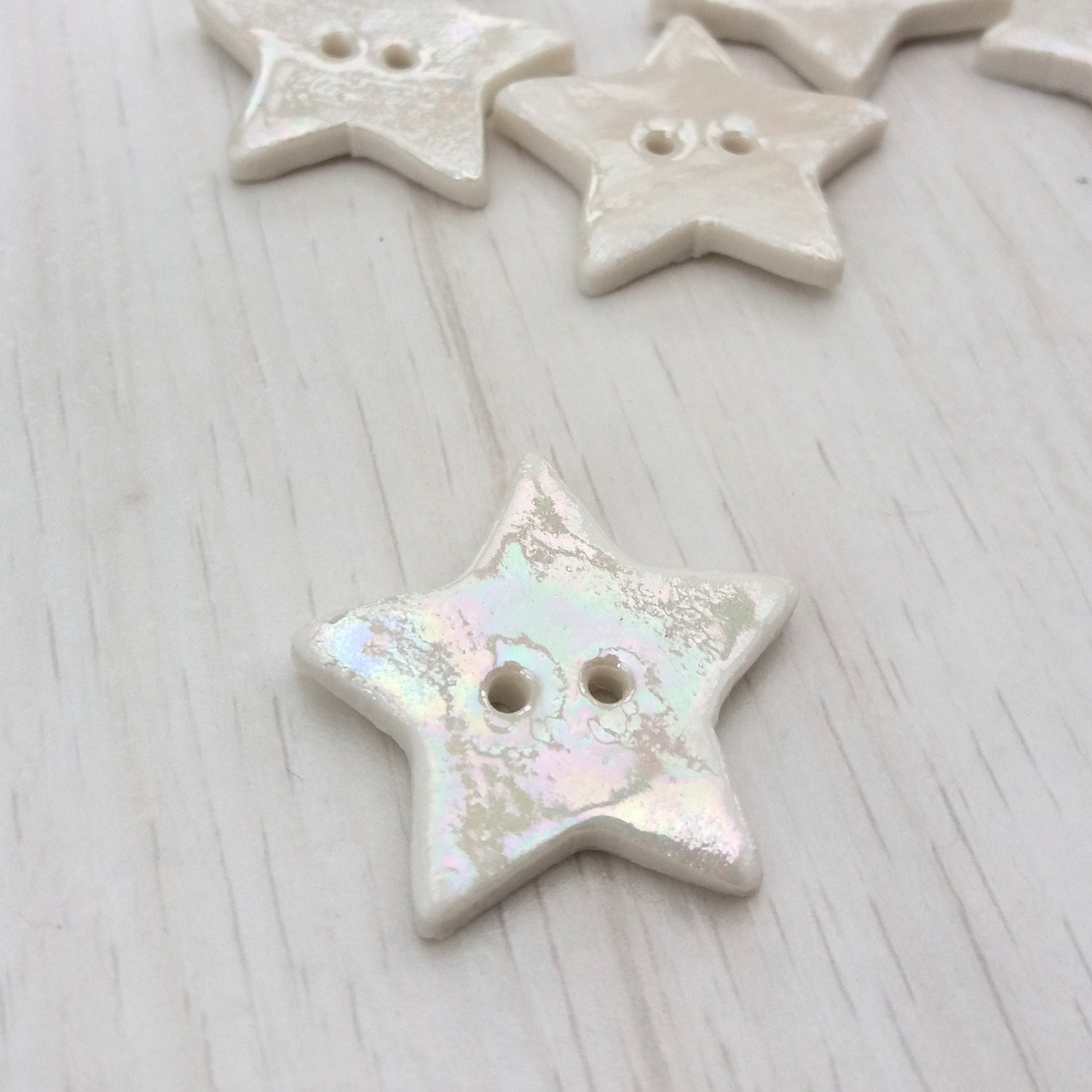 Star Buttons Ceramic Buttons Mother of Pearl Buttons - Etsy UK