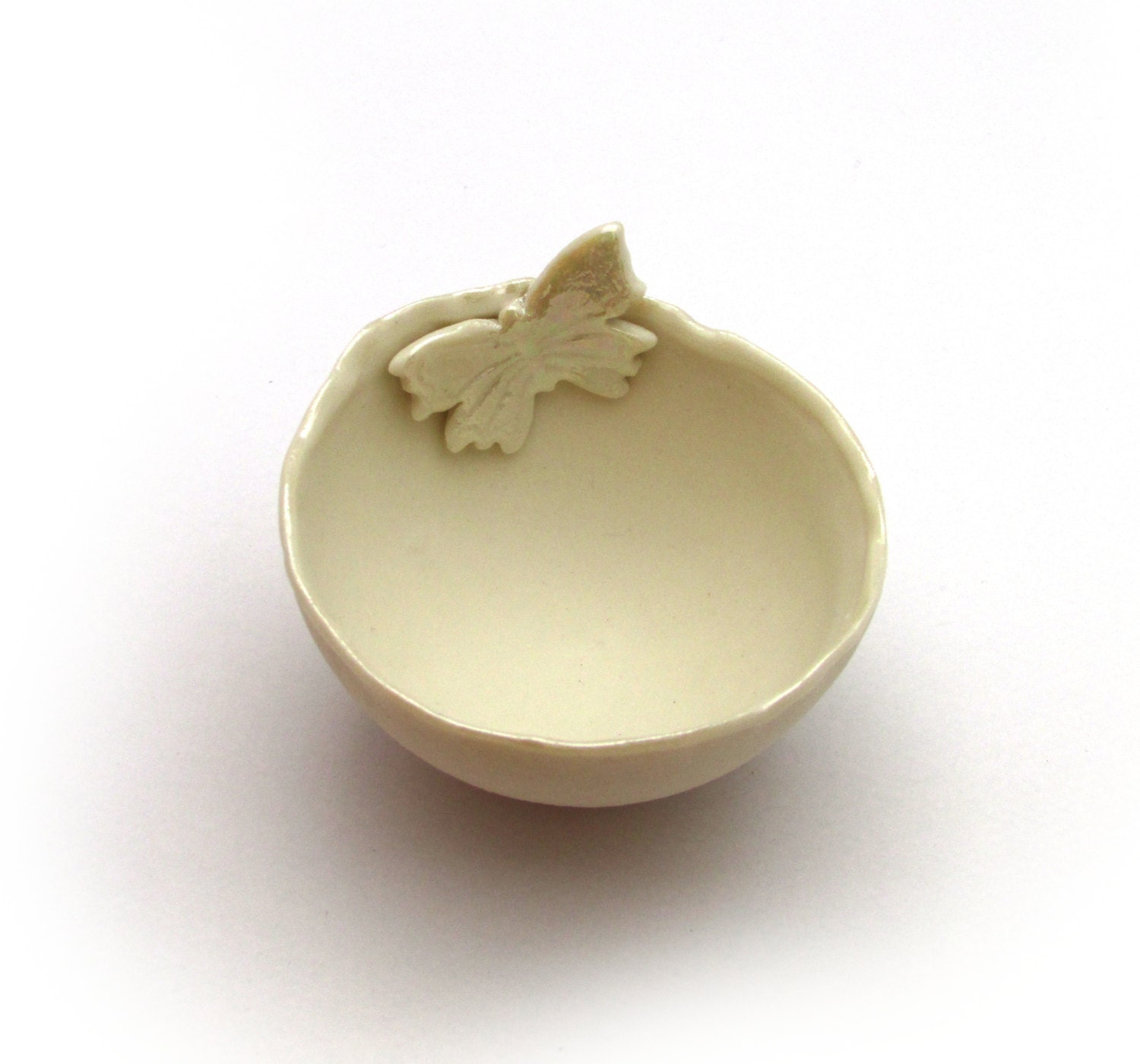 Gift for Home - Ceramic Bowl - Butterfly Decoration - Wedding Present ...
