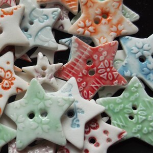 Star Buttons - Star Shape Buttons - Star Button - Sewing Buttons ...