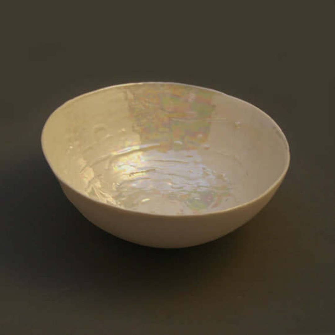XL Pearl Bowl - SALE SECOND (misshapen) - Birthday Gift for Her ...