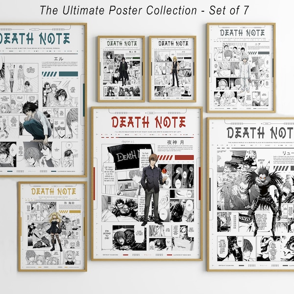 Death Note Poster - Etsy