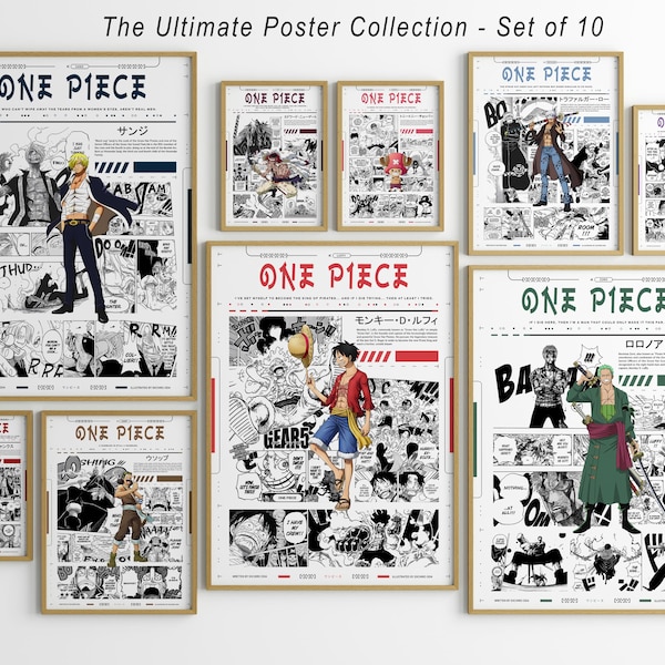 Manga One Piece Panels - Etsy