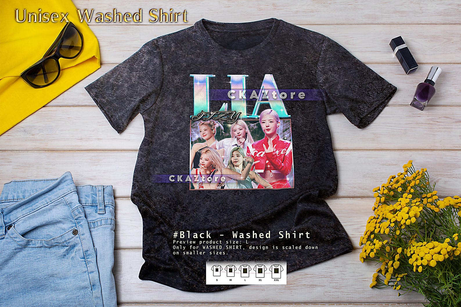LIA Itzy Shirt - Lia Itzy Retro Tees, Lia Bootleg Tshirt, K-pop Idol ...