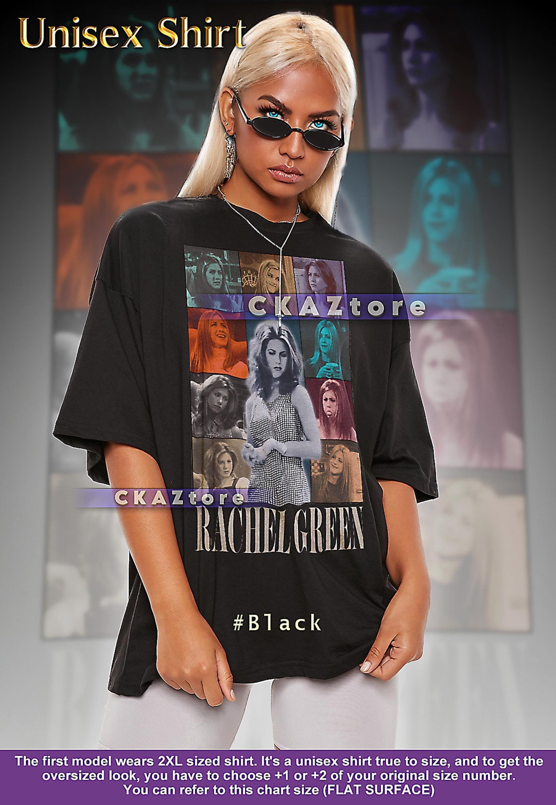 RACHEL GREEN Homage Shirt, Rachel Green Retro Shirt, Rachel Green Fan ...