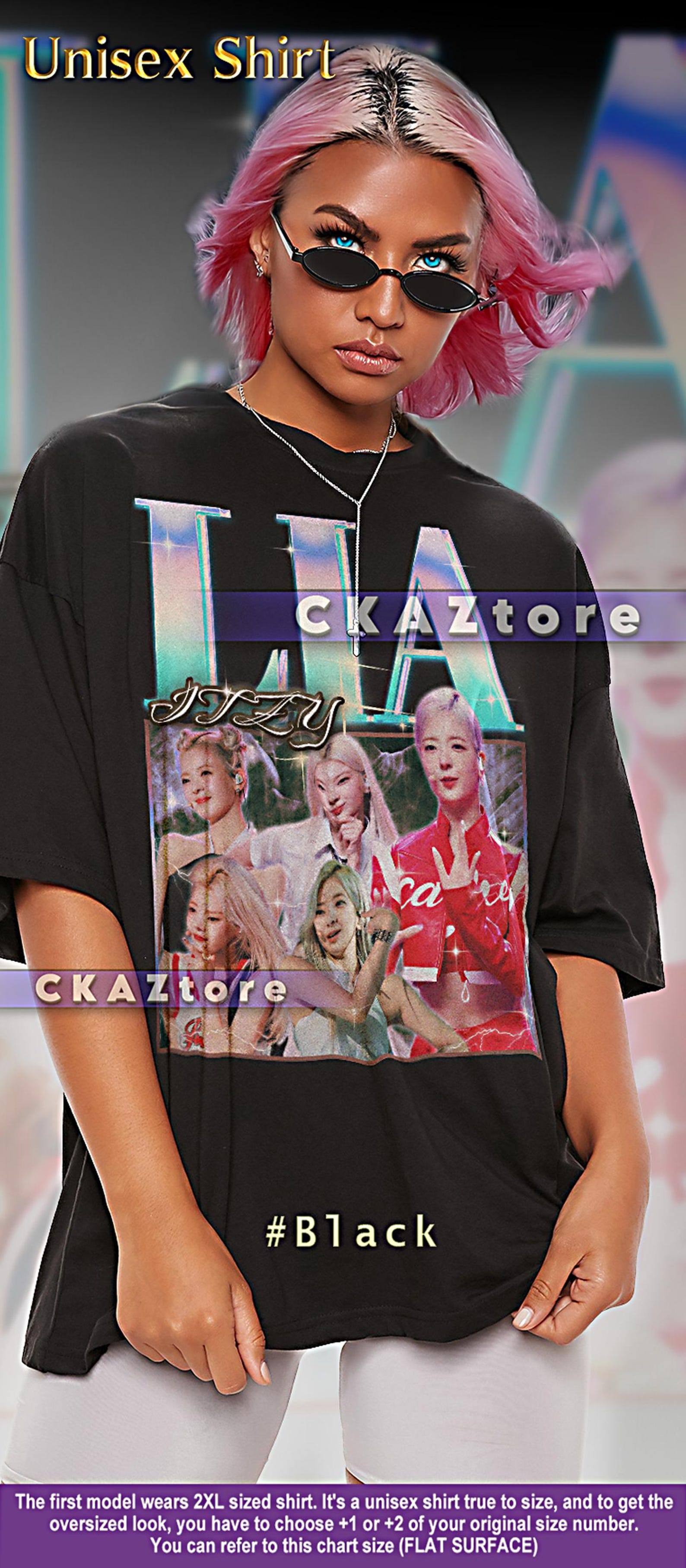 LIA Itzy Shirt - Lia Itzy Retro Tees, Lia Bootleg Tshirt, K-pop Idol ...