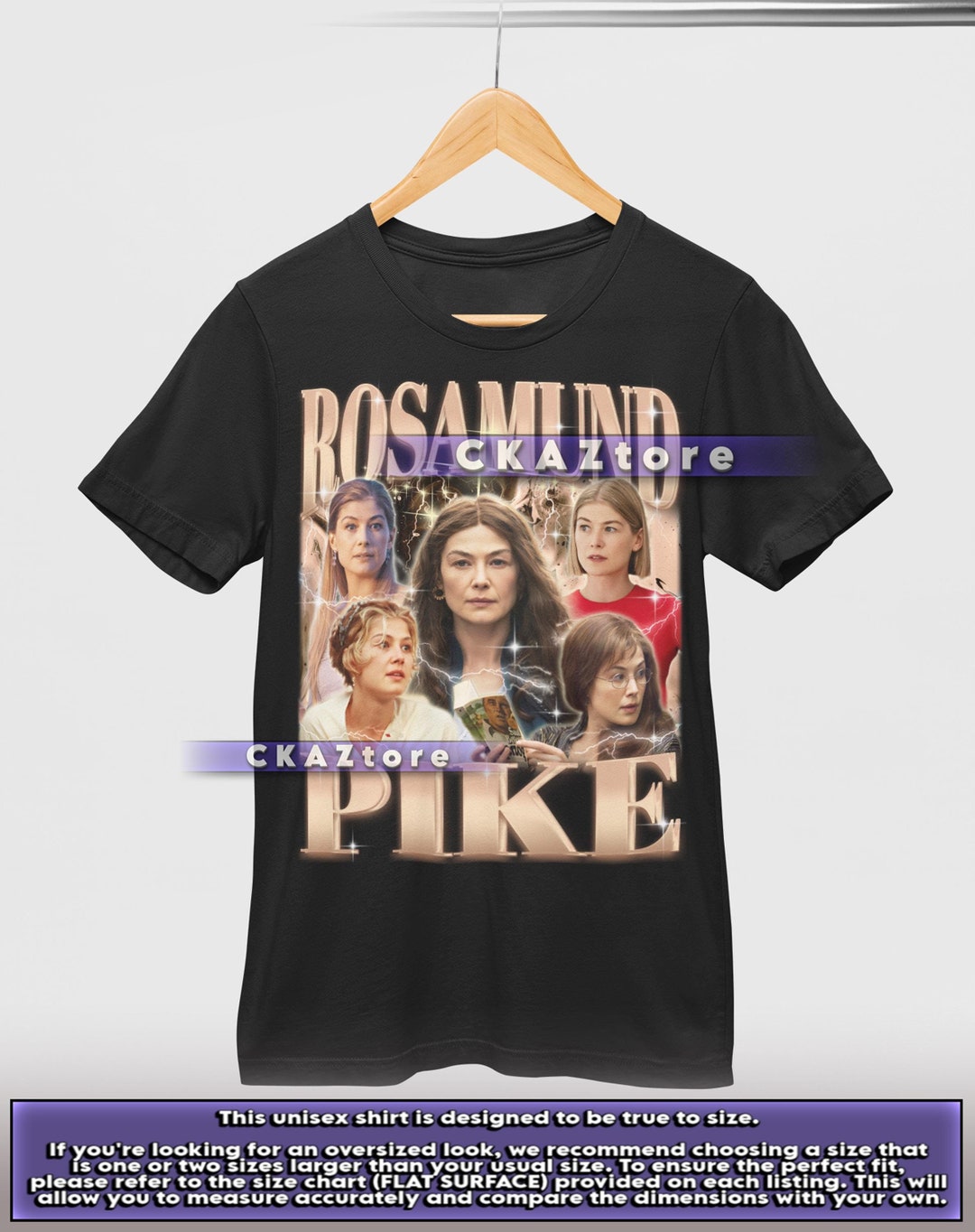ROSAMUND PIKE Shirt, Rosamund Pike Vintage Shirt, Rosamund Pike Retro ...