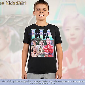 LIA Itzy Shirt - Lia Itzy Retro Tees, Lia Bootleg Tshirt, K-pop Idol ...