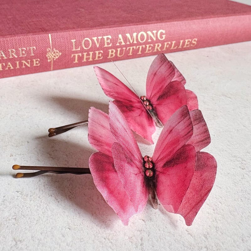 Butterfly Hair Pin - Etsy