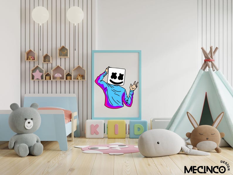 DJ Marshmello Bundle Svg Png Dxf Eps Pdf | Music & Party Designs ...