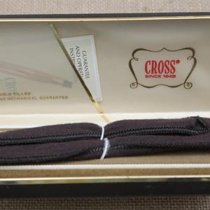 Vintage CROSS Pen Box, Brochure and Bags (box Only, No Pens) - Etsy