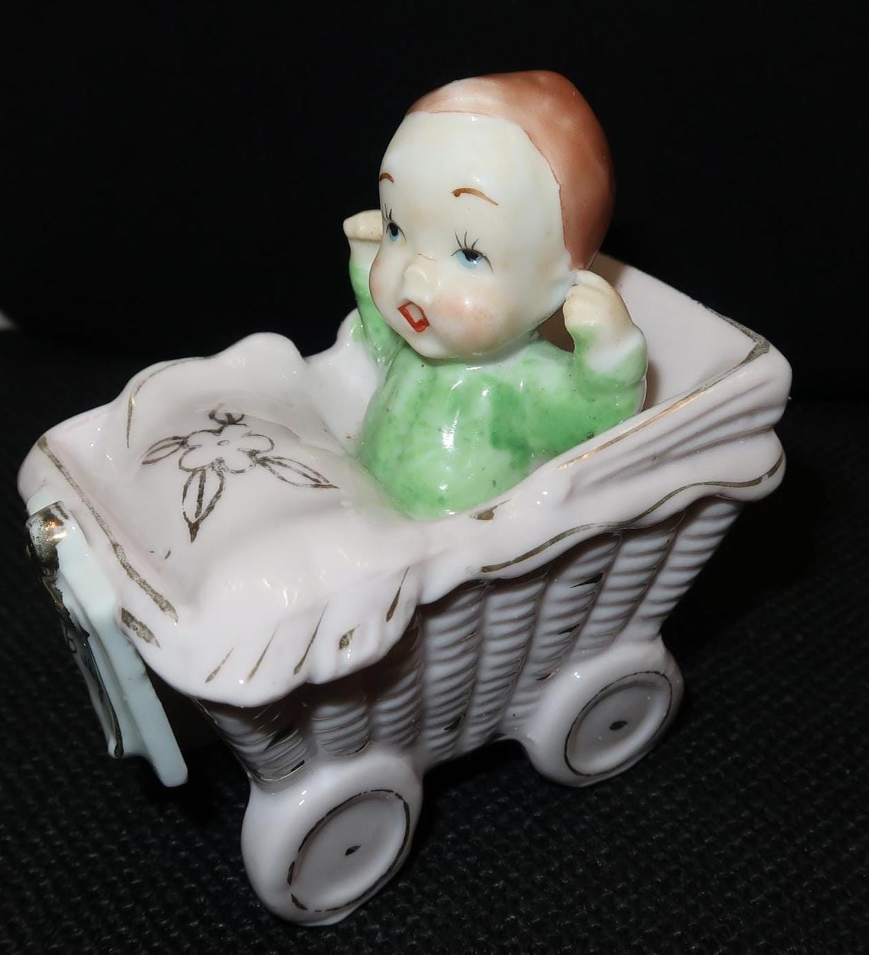 Precious Yawning "new Baby" Figurine - Etsy