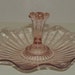 Pink Depression Glass Small Bon Bon With Center Handle - Etsy