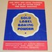 1930s Gold Label Baking Powder Recipe Booklet - Etsy
