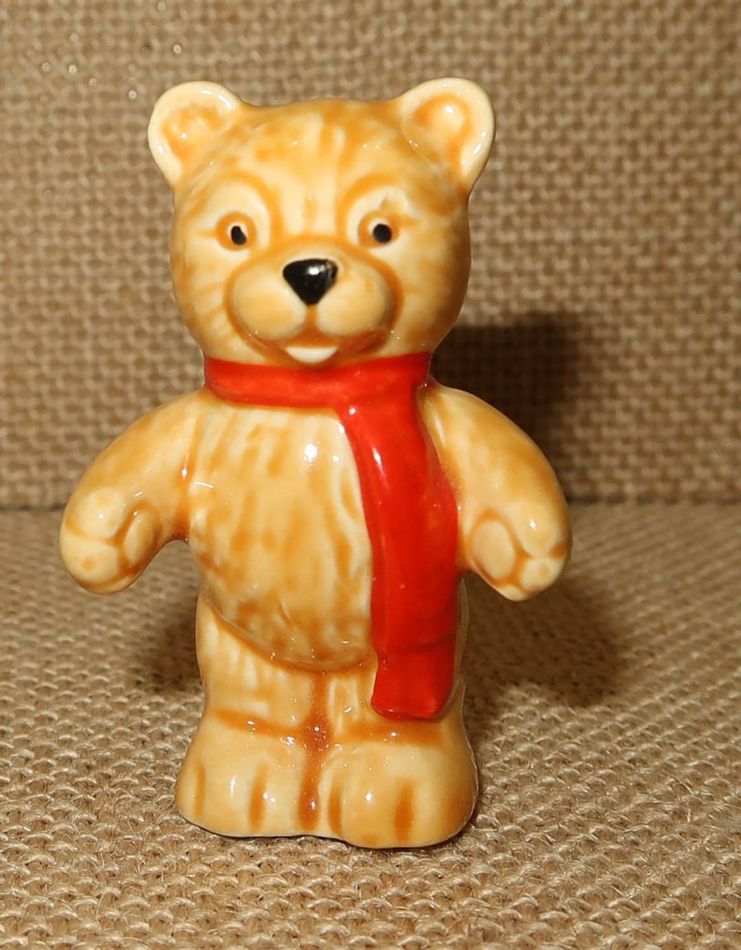 Vtg Goebel West Germany Miniature Yellow Teddy Bear Figurine - Etsy