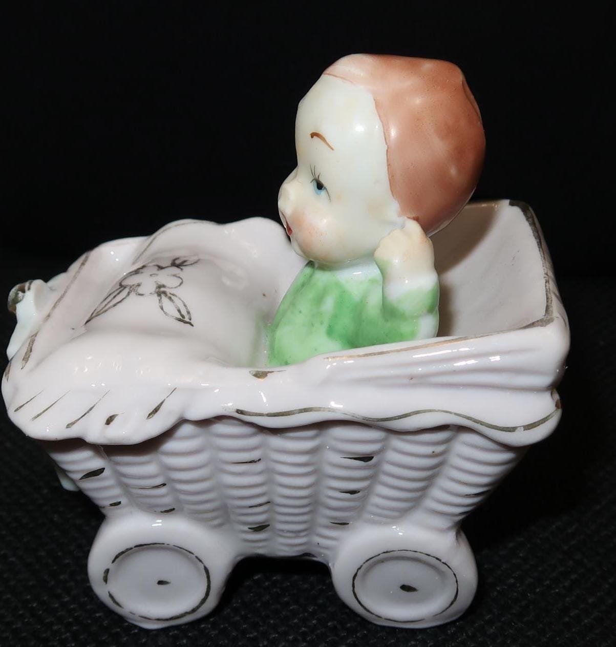 Precious Yawning "new Baby" Figurine - Etsy