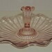 Pink Depression Glass Small Bon Bon With Center Handle - Etsy