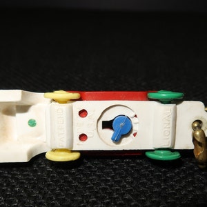 Vtg Lionel Fire Engine and Fireman Take Apart Puzzle Keychain - Etsy