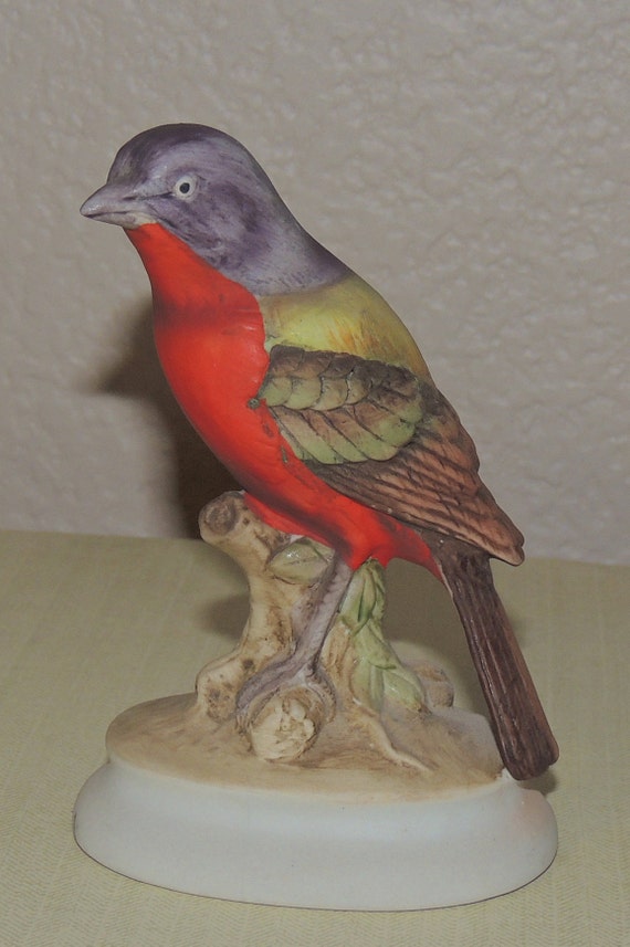 Collectibles Figurines & Knick Knacks Bisque Painted Bunting Lefton ...