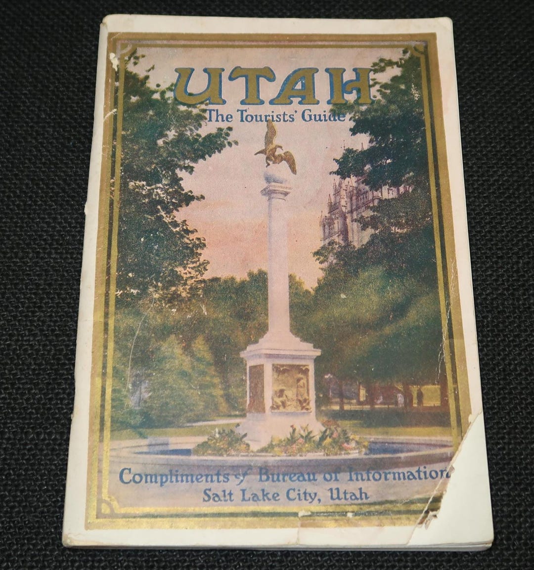 1920s UTAH Tourist Guide, Color Pics, Railroad Advertising - Etsy