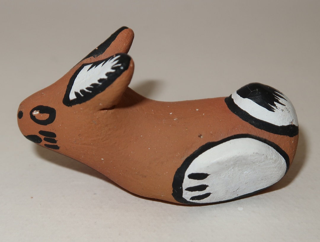 Miniature Native American Handmade Pottery Rabbit - Etsy