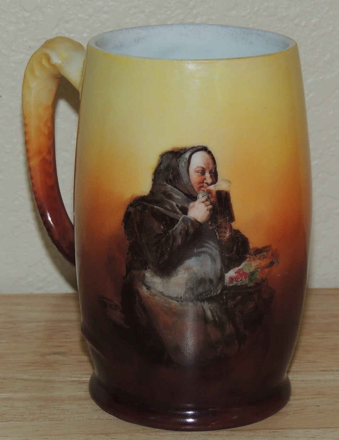 1898-1923 German Porcelain Monk Motif Mug - Etsy