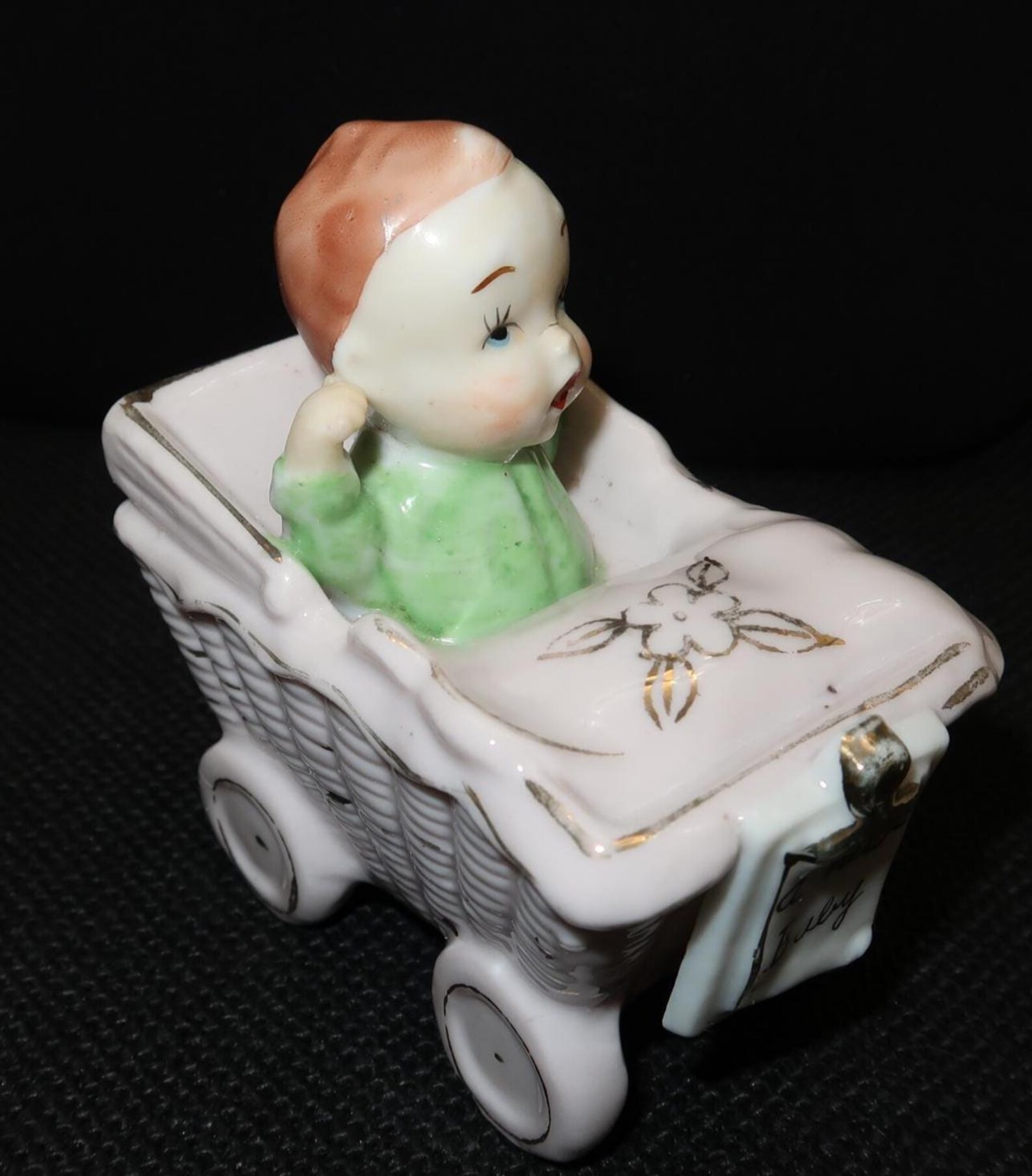 Precious Yawning "new Baby" Figurine - Etsy