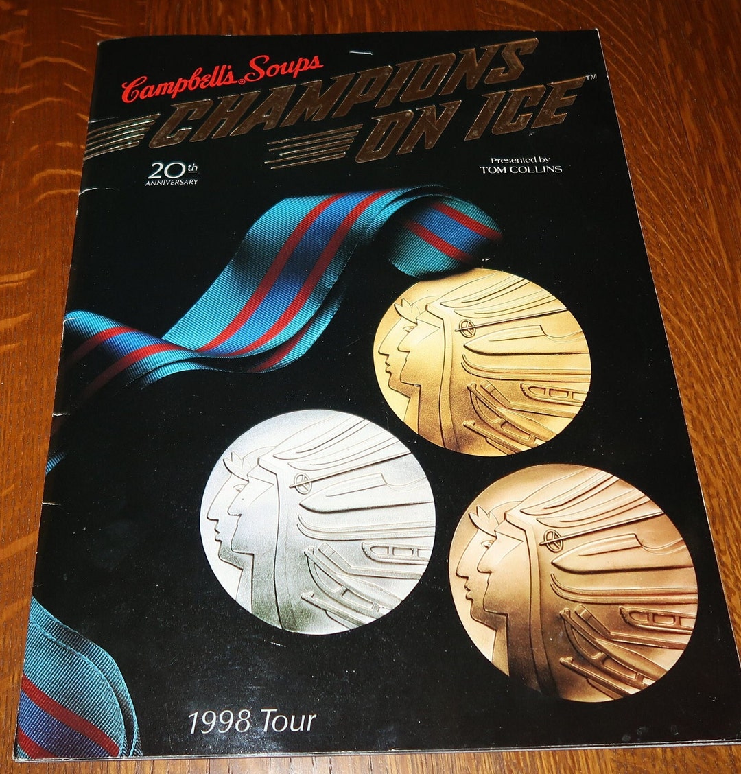 1998 Autographed by Surya Bonaly and Philippe Candeloro, Champions on ...