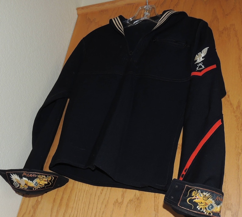 WW2 Liberty Cuffs Navy Petty Officer Jumper | Etsy