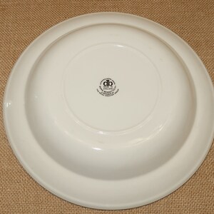 Dunn Bennett & Co England, Hotel Ware 9 1/4 Inch Flat Soup Bowl "indian ...
