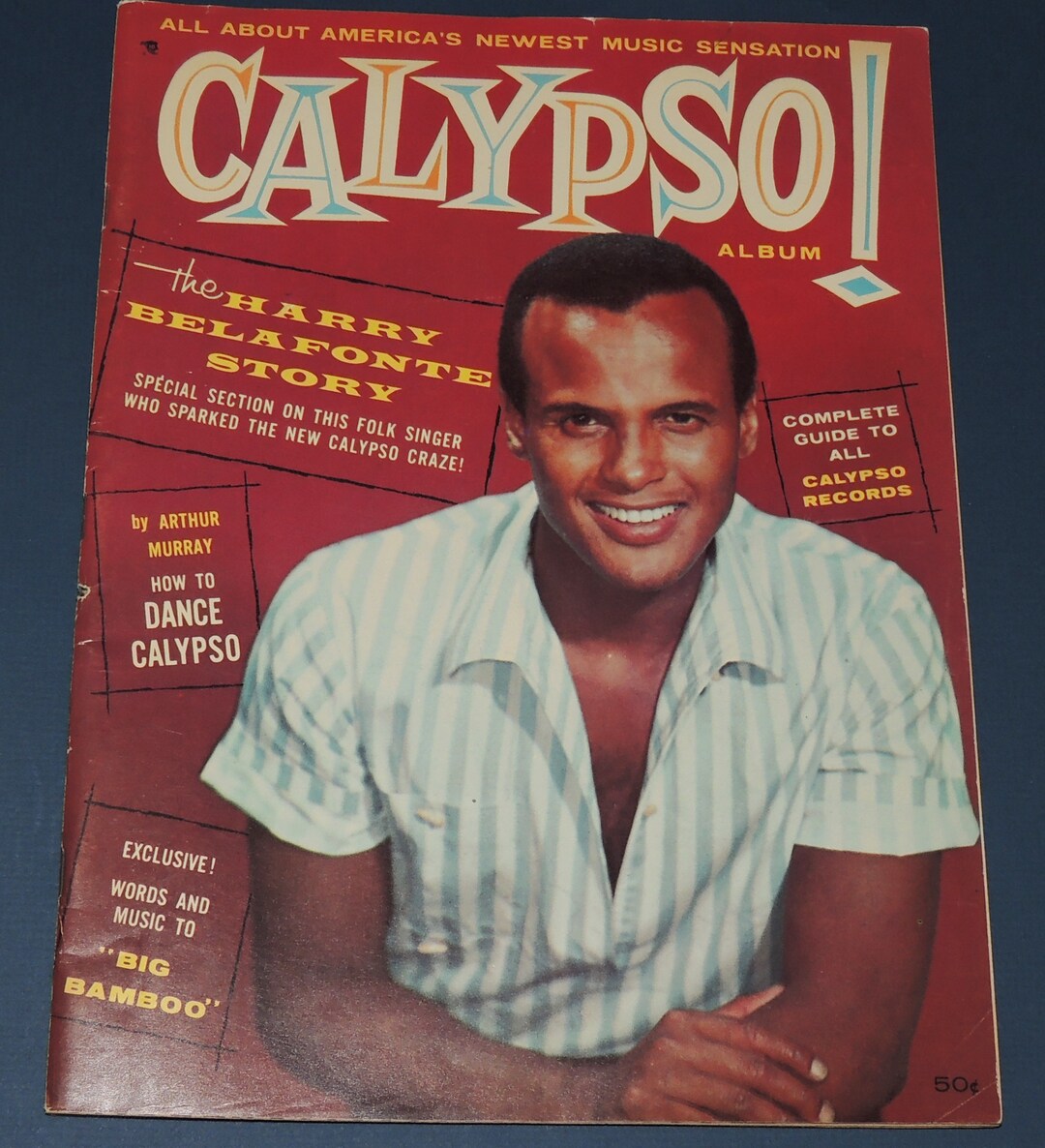 1957 Belafonte CALYPSO Magazine - Etsy