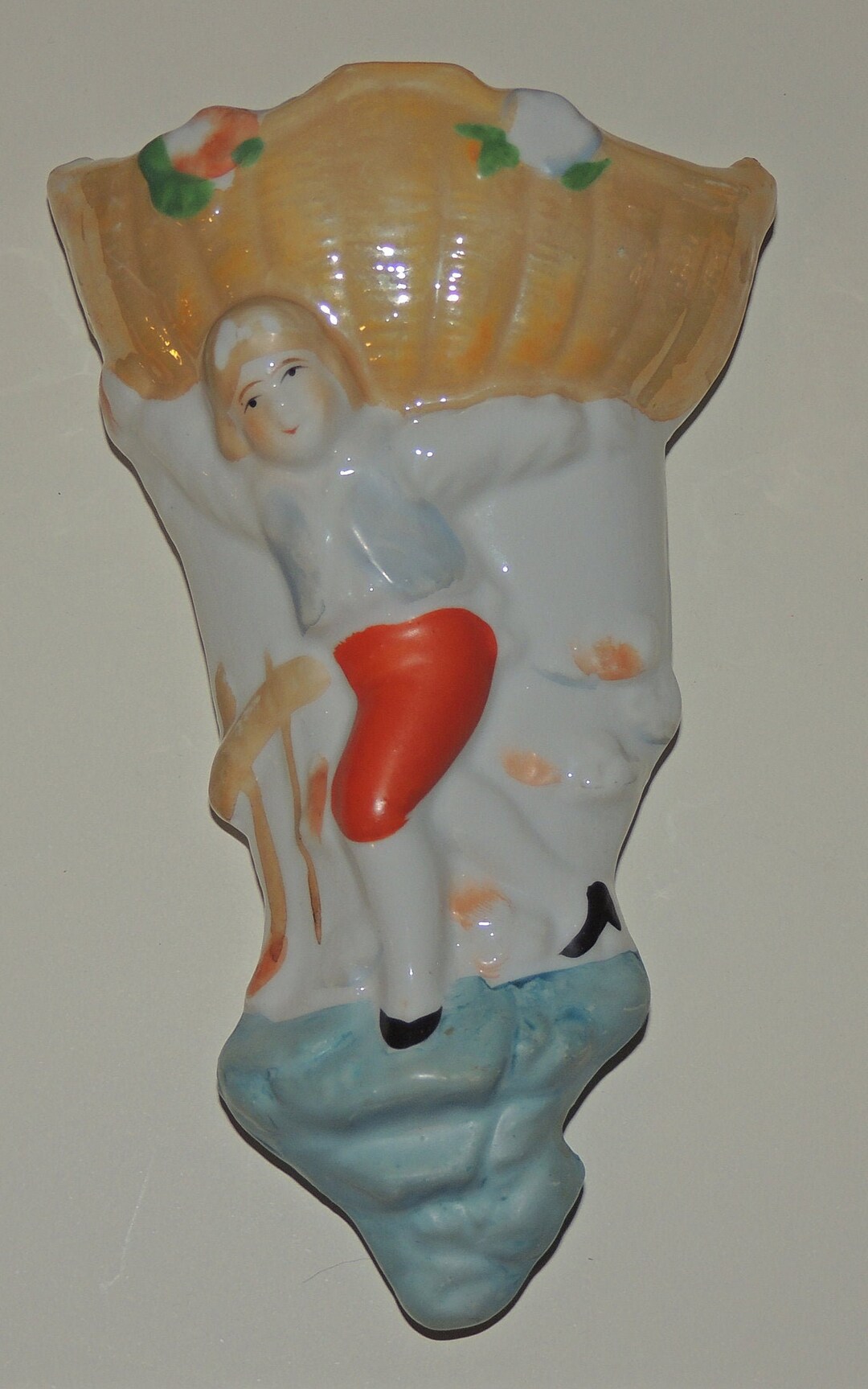 Early Japanese Wall Pocket - Etsy