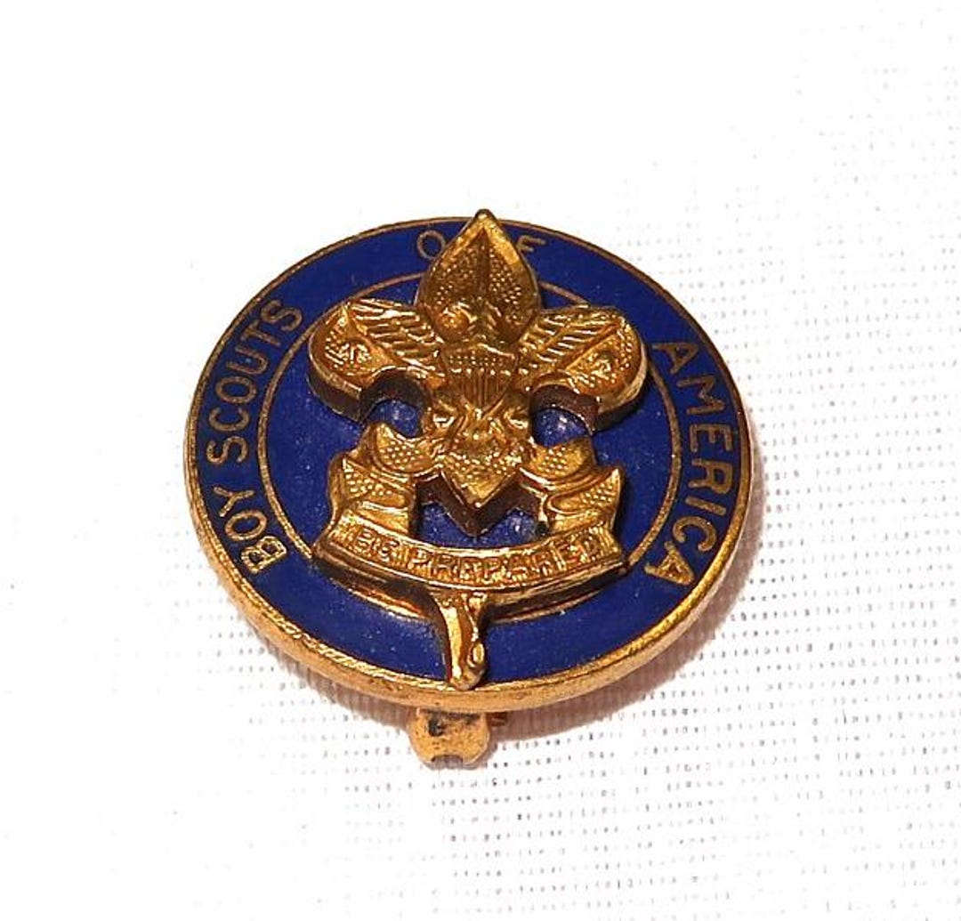 Vintage Layman Scout Leader Collar Pin "be Prepared" - Etsy