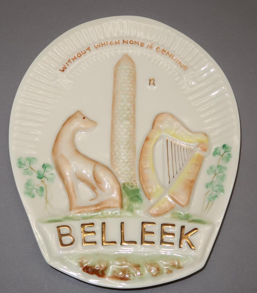 1979 BELLEEK Collector's Society Plaque - Etsy