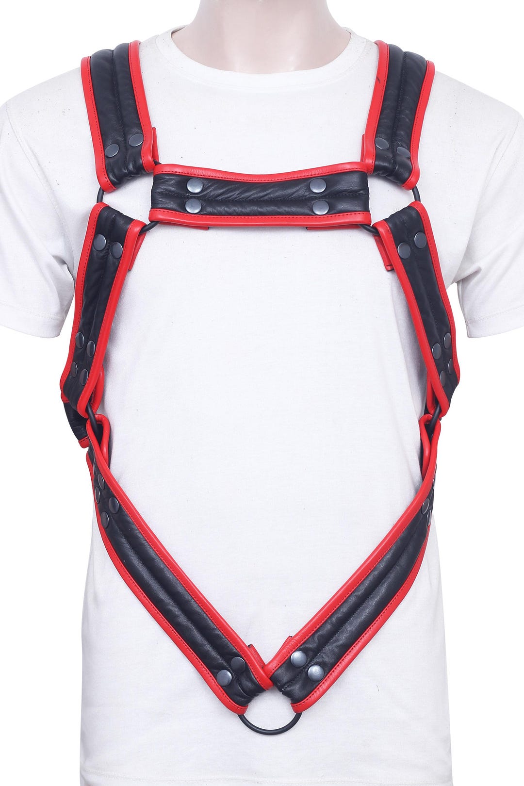 100% Genuine Leather Full Body Mens Harness, Men's Leather Fullbody ...