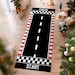 Race Road Track Runner Rug, Race Car Rug, Track Rug for Boy's Room ...