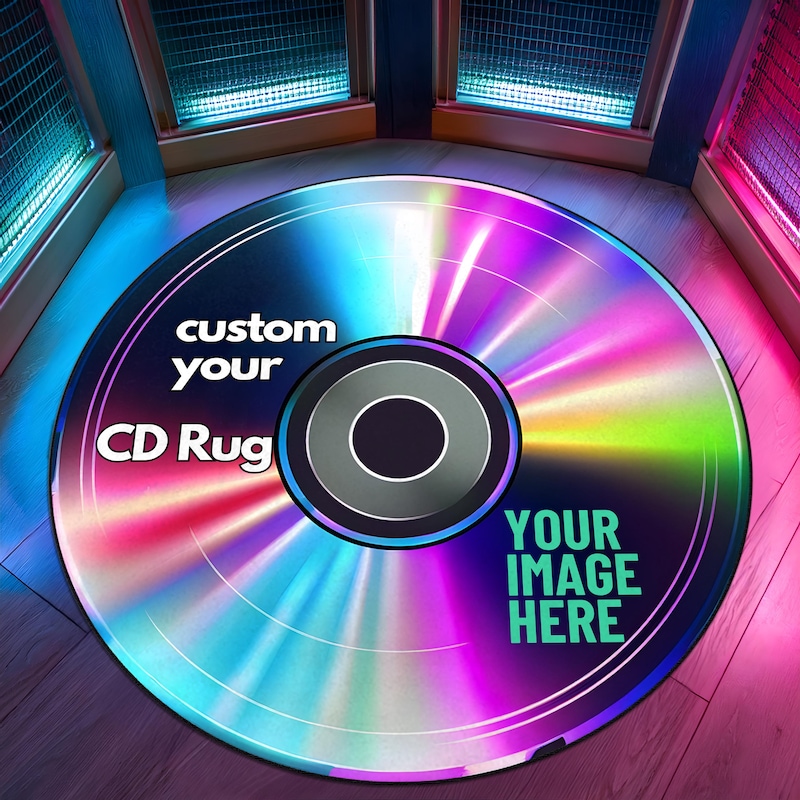 Game Disc Rug - Etsy