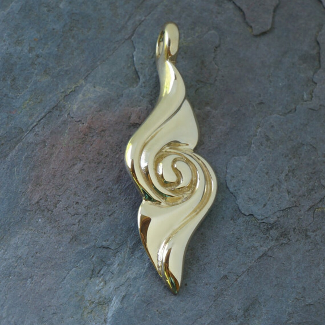 Chi 14K Gold Pendant Yoga and Meditation Collection Silver | Etsy